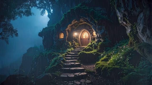 Милый дом - Нежная музыка для сна и расслабления, фоновая музыка с дождем