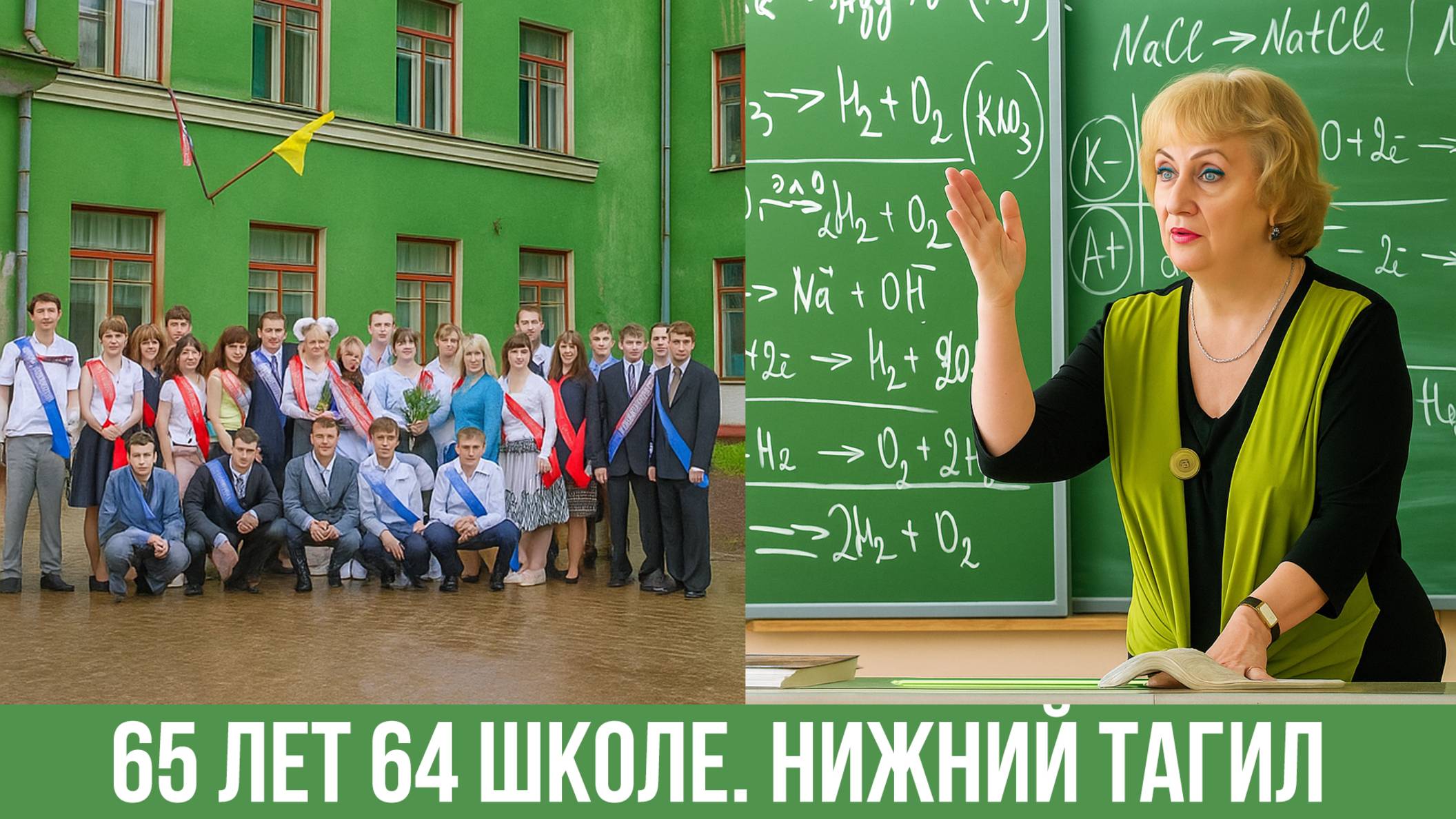 65 лет школе N 64/ Нижний Тагил