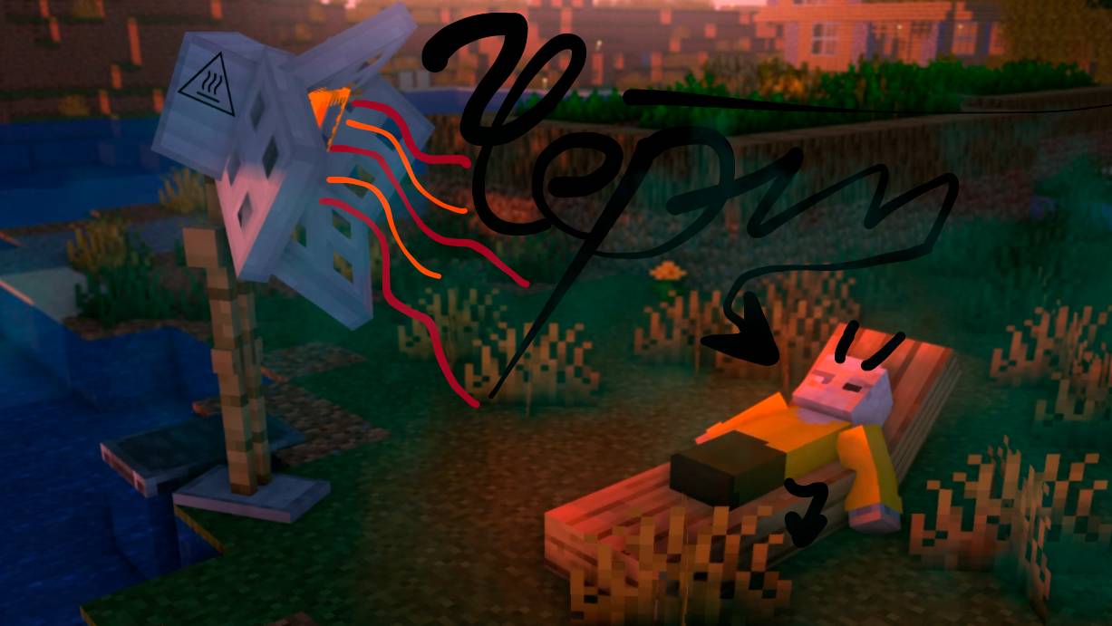 ЧЁРТ ! Майнкрафт анимация