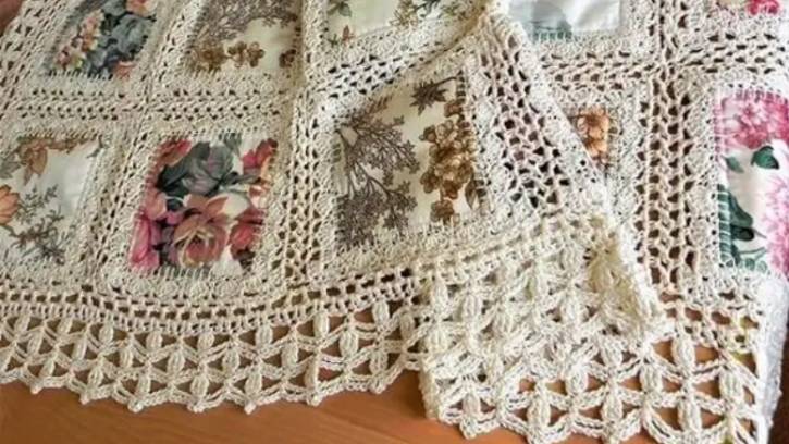 Фьюжн-пэчворк: Элегантная Простота в Лоскутном Одеяле