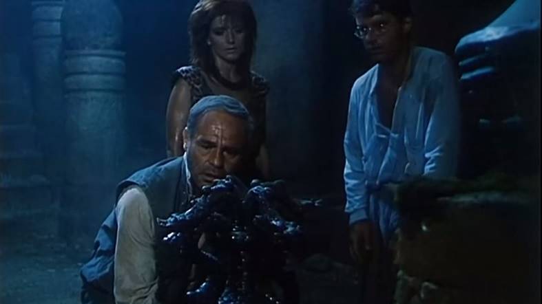 Кинофильм "Заклятие долины змей" (1987) / внеземные цивилизации / фантастика / кинематограф