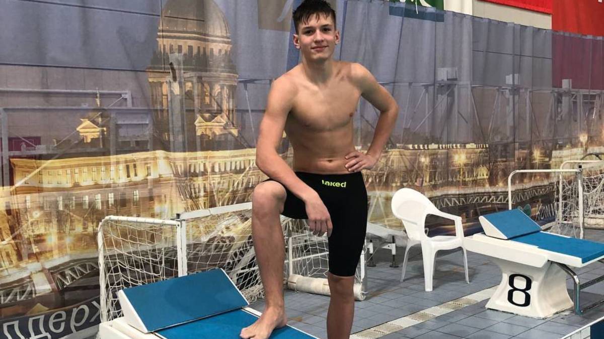 НОСАЧЕВ Дмитрий (2011) 100 в/с (25) 54.65 (3дорожка). Первенство СПб.