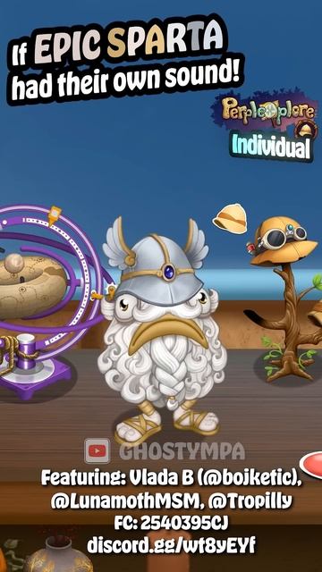 ЭПИЧЕСКИЙ СПУРИТ - СЕЗОННЫЙ ПОДСВОД (Сезонный Монстр Истолковедования) (My Singing Monsters)