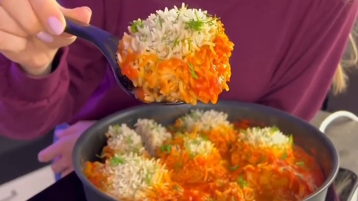 Рецепт идеальных «Мясных ЁЖИКОВ»...🥩🍚🦔😋 ⤵️