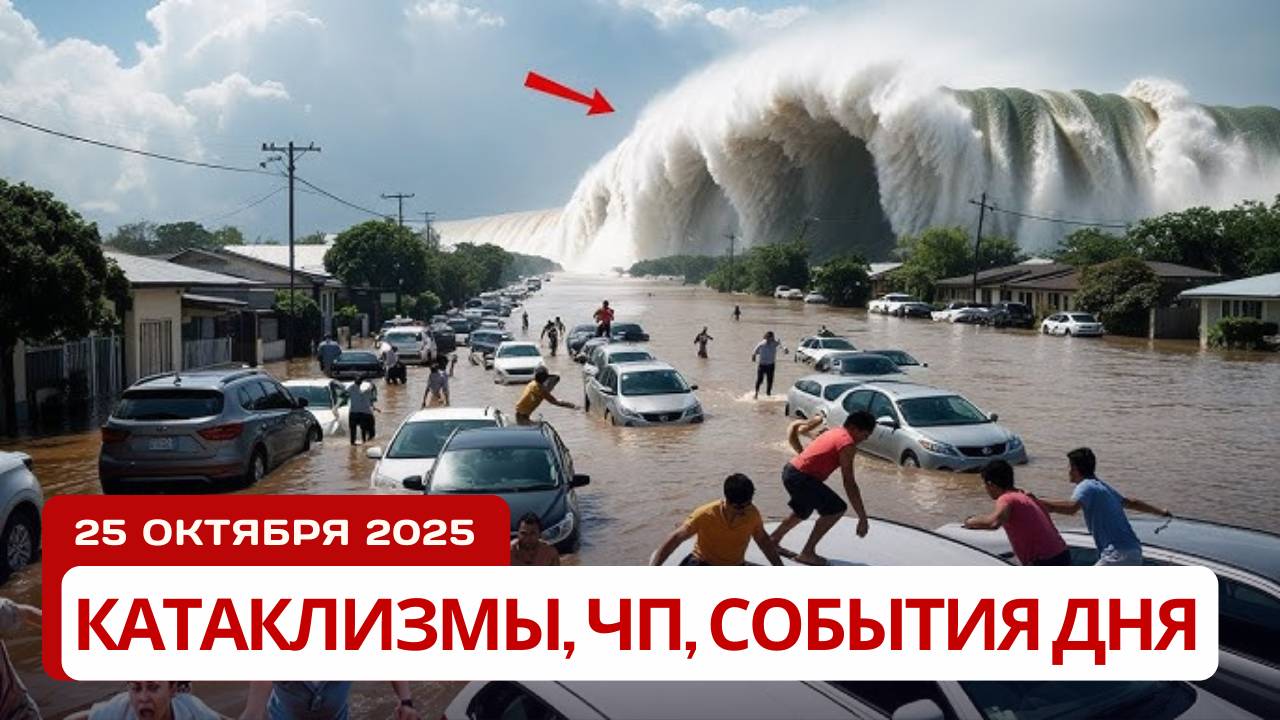 Новости Сегодня 25.10.2025 -  Катаклизмы, События дня, ЧП | Китай Индия Россия США Европа