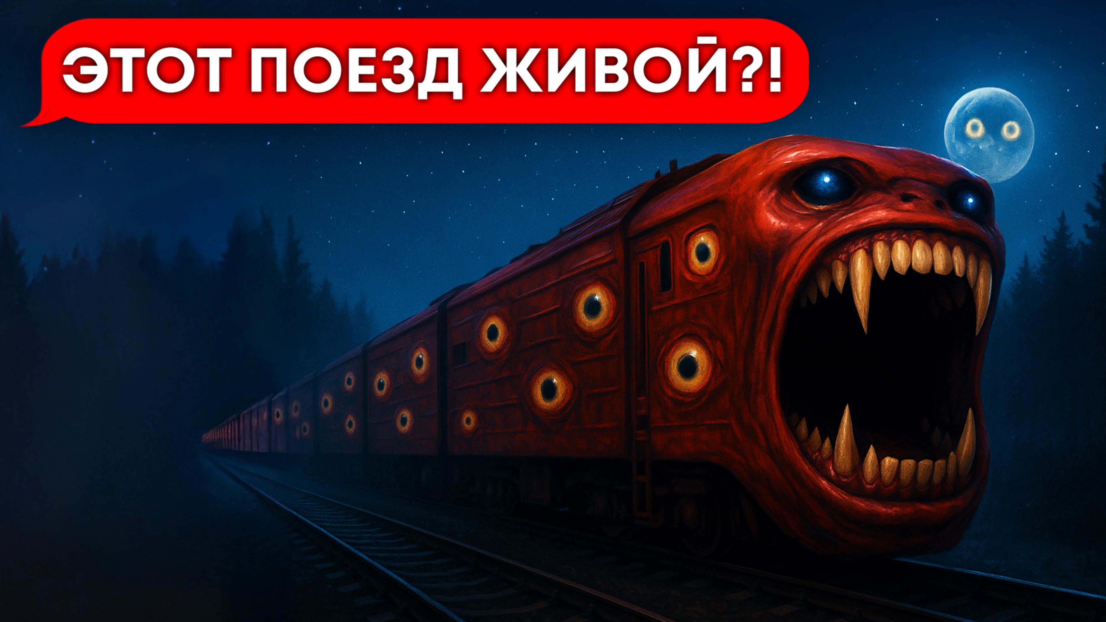 ВНУТРИ ПОЕЗДА ПОЖИРАТЕЛЯ! (ХИТ канала Чат Переписки переписка, хоррор, личные переписки, чат)