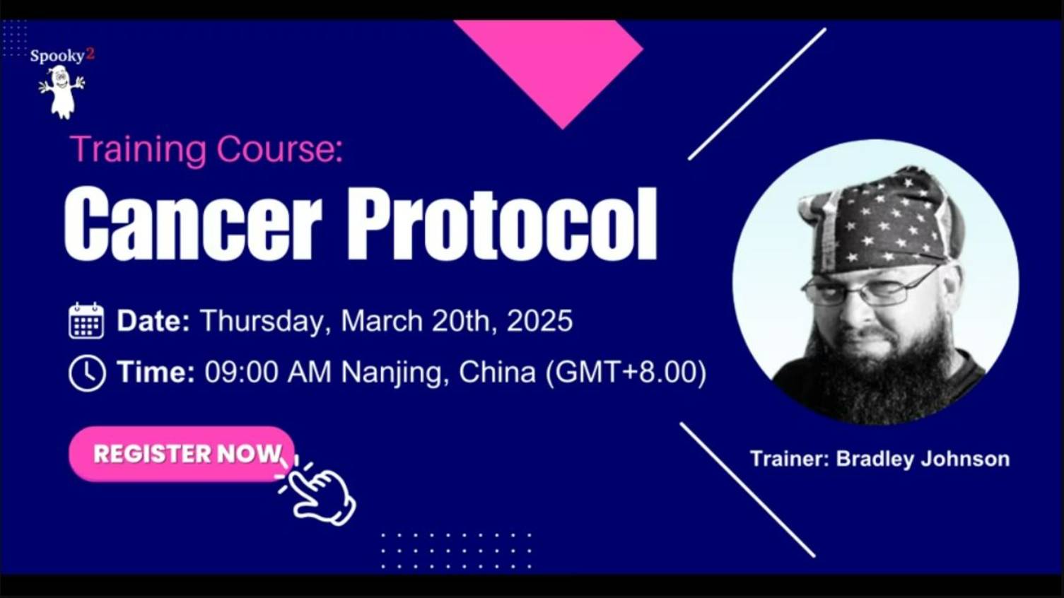 How use Spooky2 Cancer Protocol Held by Bradley Johnson - для перевода запустить в яндекс-браузере