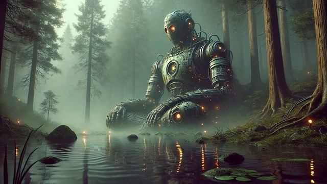 Enlightened Circuitry ｜｜ Meditation Ambience For Robots, Cyborgs, & Androids [Ambient Sci Fi Music]