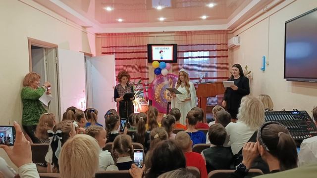 Посвящение в первоклассники 2025 Школа искусств №1, г. Луганск