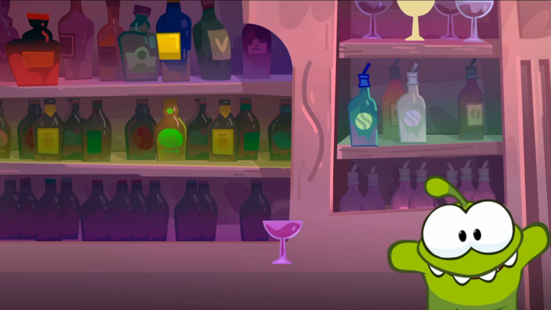 Ам Ням | Приключения Ам Няма - Официант | Ам Ням Мультик смотреть| Развивающая игра для детей