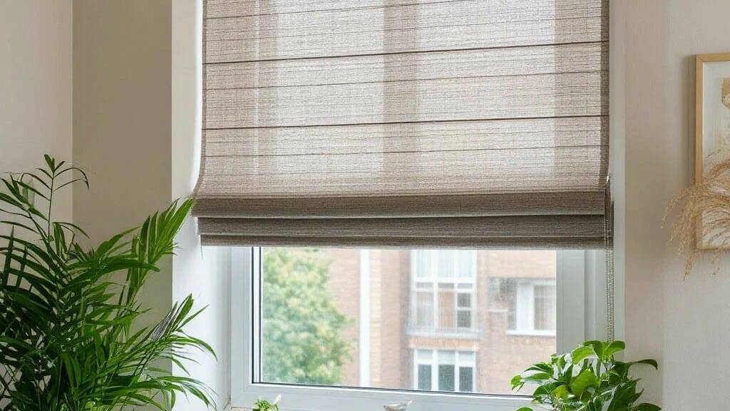 Рулонные шторы на балкон. Обрезка и установка.