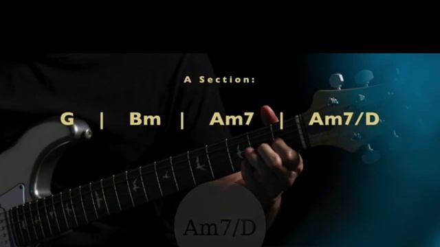 Guthrie Govan Style Ballad Guitar Backing Track in  G