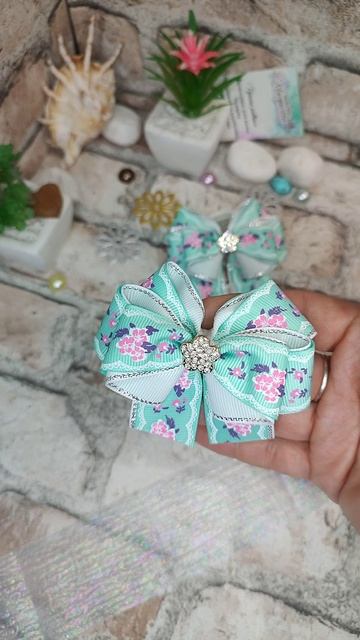 Бантики из репсовой ленты