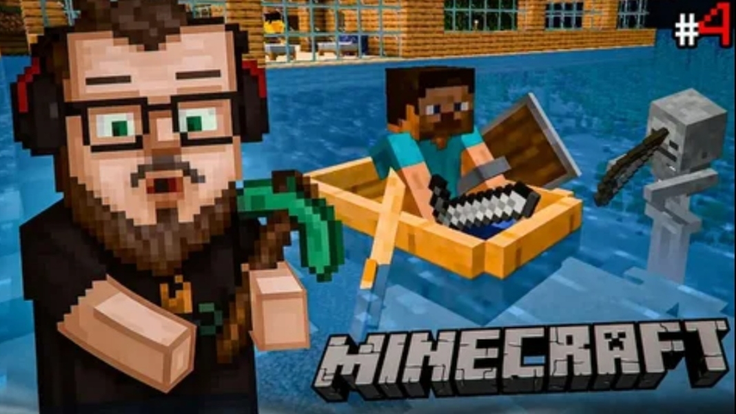 ДОСТРАИВАЕМ НАШ ОСОБНЯК! ЧЕЙ ДОМ БУДЕТ БОЛЕЕ КРУТЫМ?! (ПРИКЛЮЧЕНИЯ В MINECRAFT #4) (ВЫСШЕЕ КАЧЕСТВО)