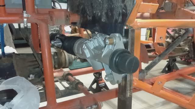 Примерка новой рулевой рейки