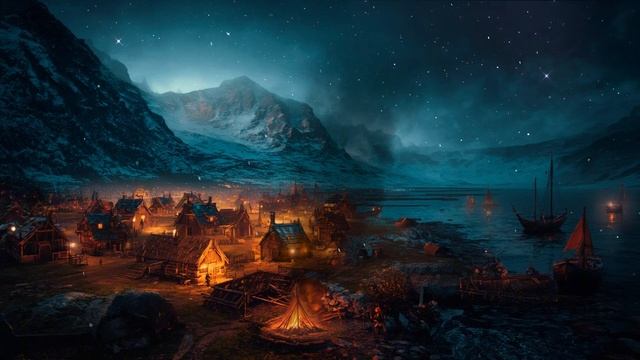Echoes of North ｜ Relaxing Viking Background Music