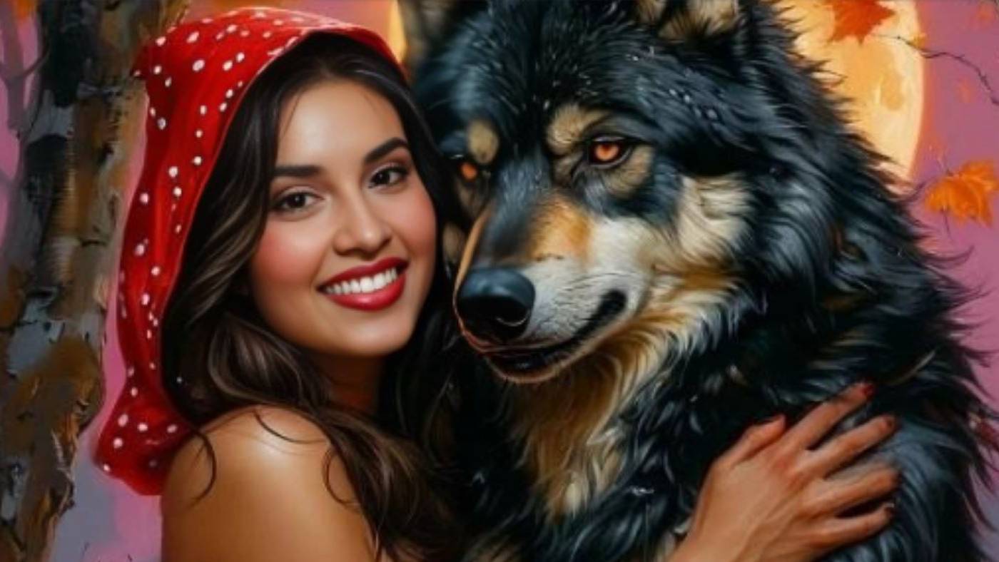 Дрессировщица Диана Анкудинова.