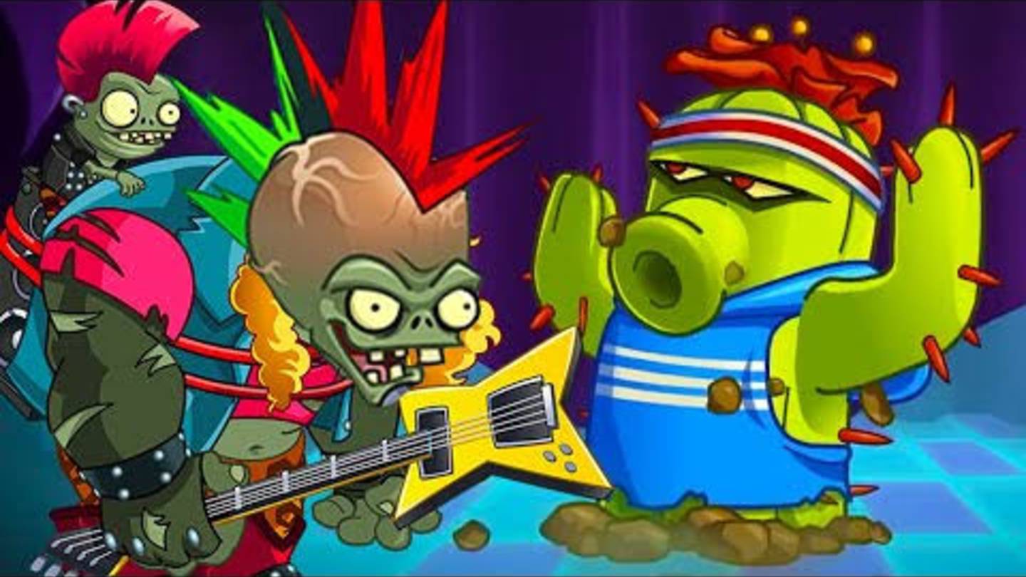 Растения ☘️ против Зомби 🧟 2. Неоновый микстейп тур. День 26.