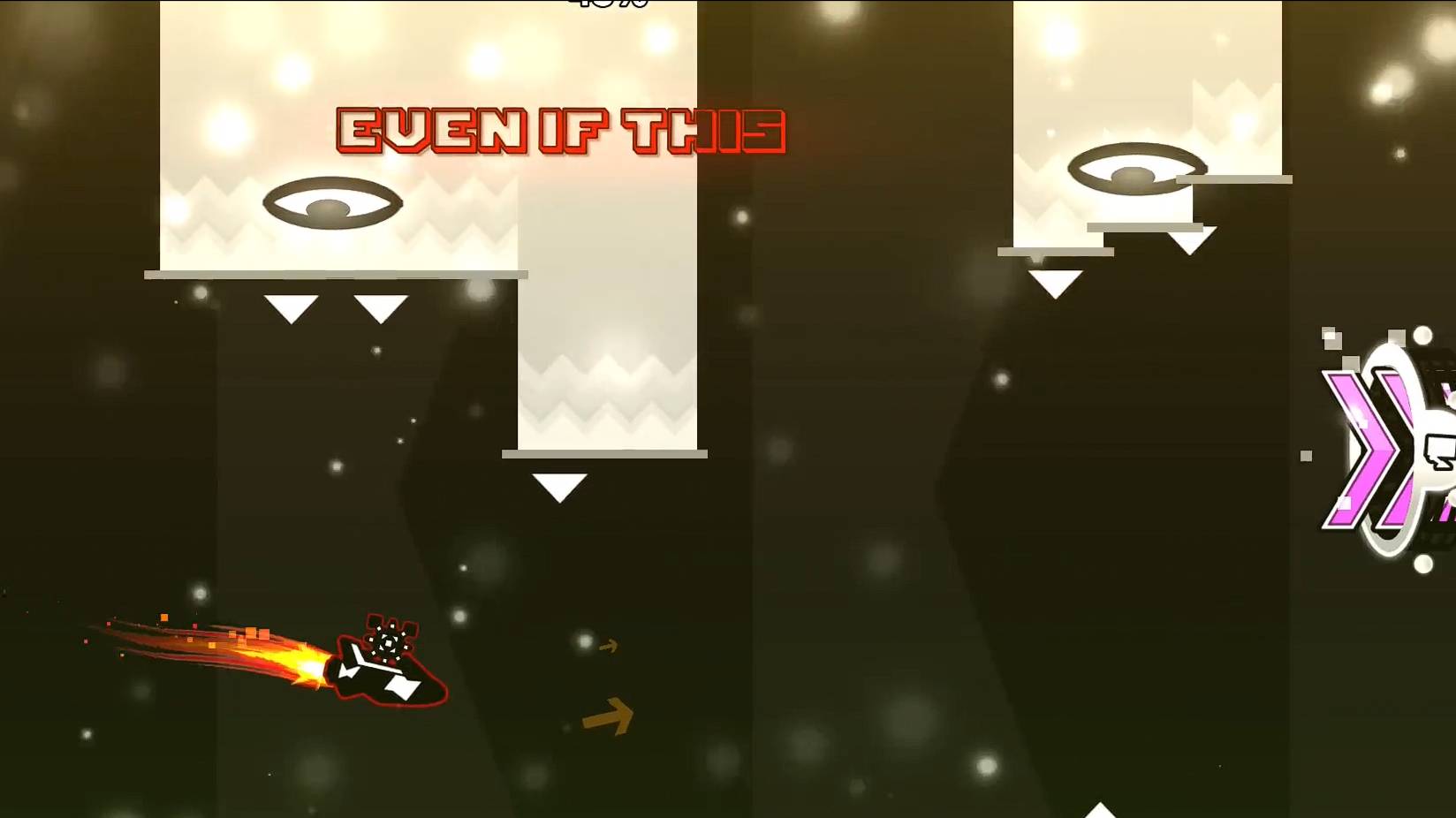 Вот такой нашел КРАСИВЫЙ, ЕГИПЕТСКИЙ УРОВЕНЬ Geometry dash!