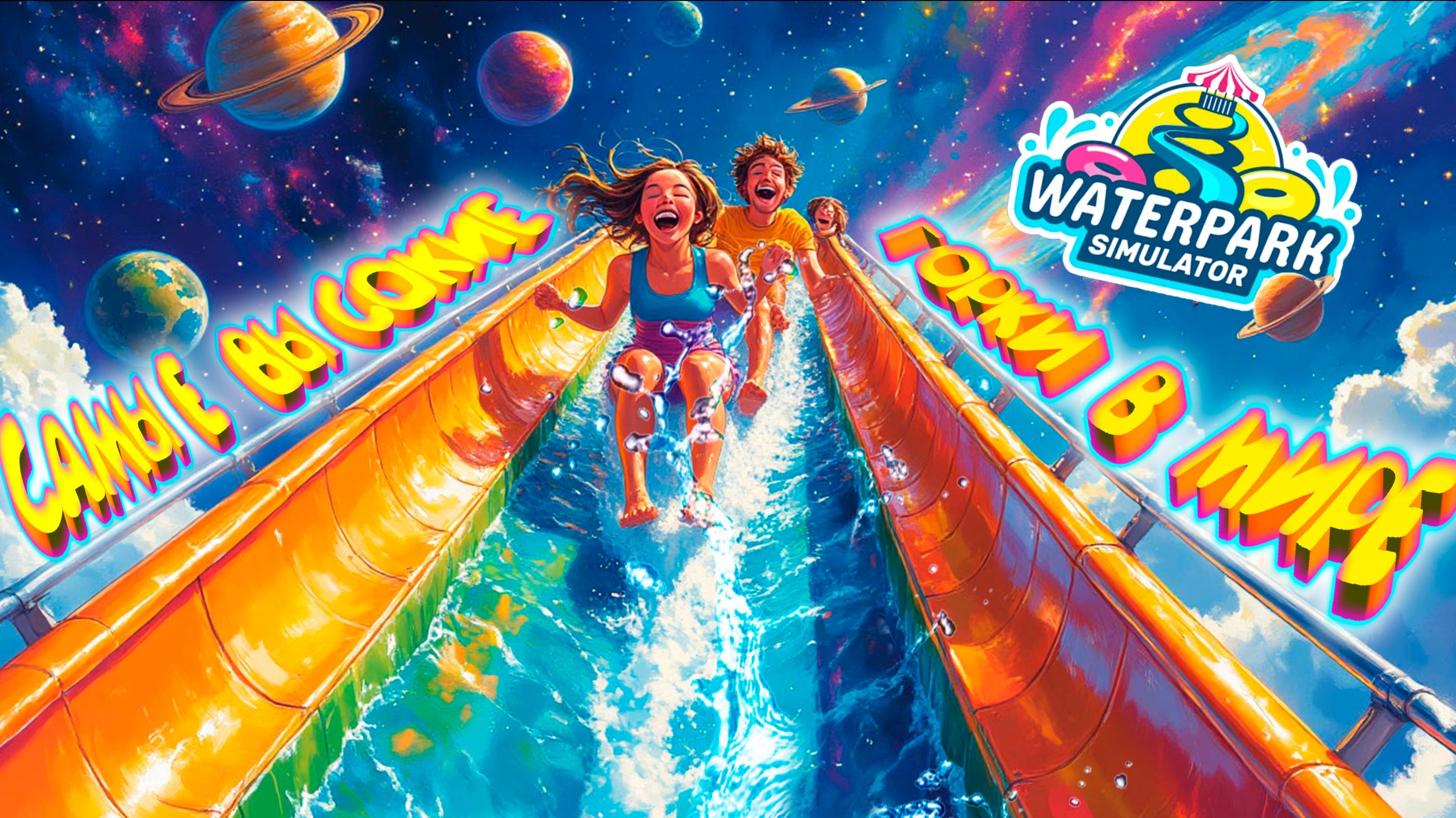 ПРОВАЛИЛСЯ В ЗАКУЛИСЬЕ ◈ Waterpark Simulator #15