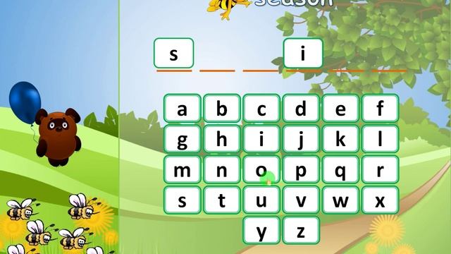 Play with Winnie - Игры со словами