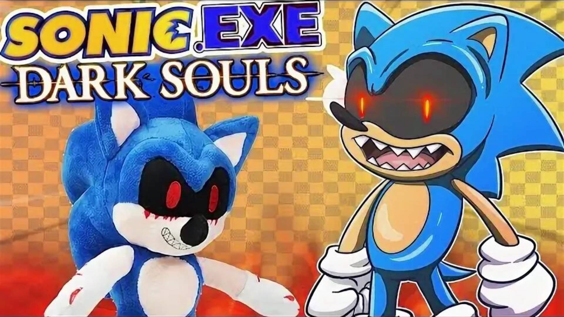 sonic exe dark Souls но это спидран с роней