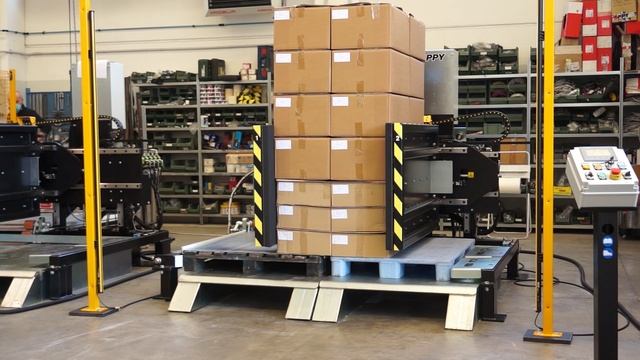 Инвертор паллет TOPPY - Side Mover Fixed - Boxes