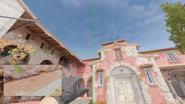 12) Inferno - Smoke в яму (рампу) с CT спавна