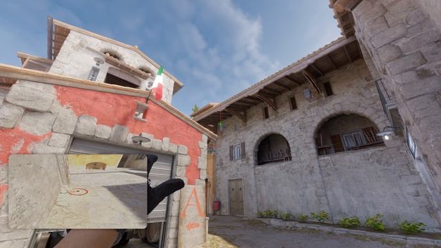 5) Inferno - Хелпующий смок на B с A плента