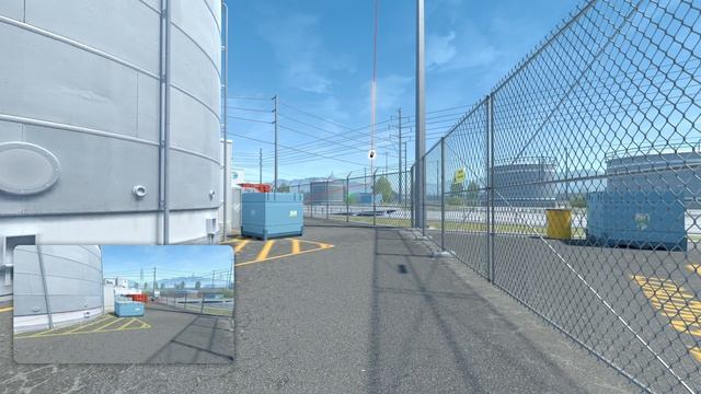 1) NUKE - Smoke на выход на улицу с T spawn