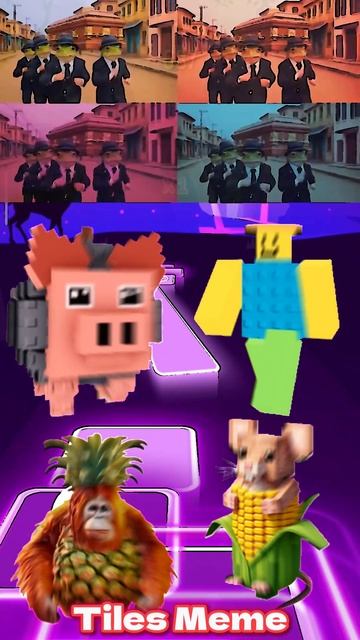 LVL№107 КАКОЙ ИЗ ИТАЛЬЯНСКИХ БРЕЙНРОТ МЕМОВ КРУЧЕ? Coffin Dance БРЕЙНРОТЫ | Tiles Hop