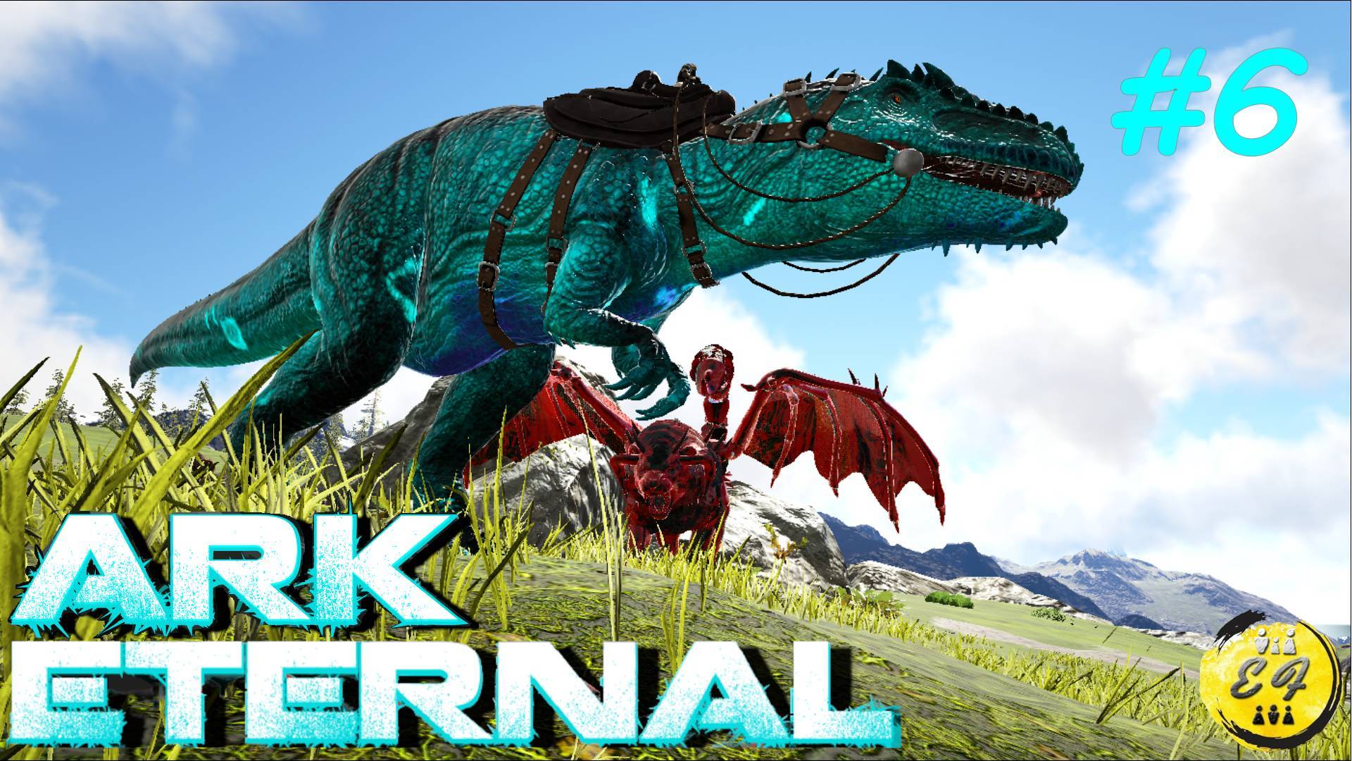 Выживание с модом Eternal: Prime Poison Pteranodon и Prime Giga, игра пройдена!- ARK:mod Eternal #6