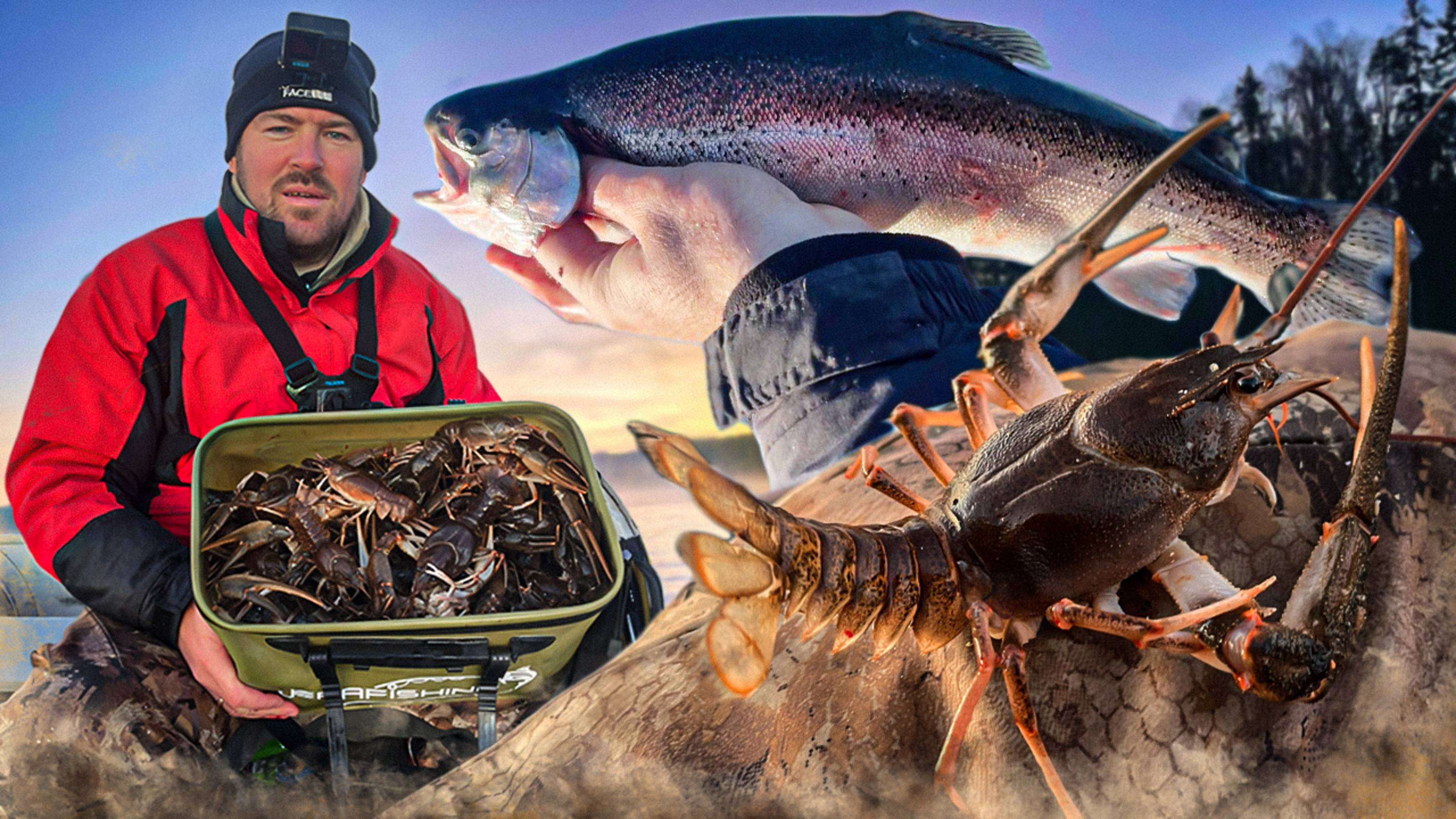 ЗАГАДОЧНОЕ ЛЕСНОЕ ОЗЕРО, ОТКУДА СТОЛЬКО РАКОВ И ФОРЕЛИ , ТАКОГО РЕЗУЛЬТАТА НИКТО НЕ ОЖИДАЛ!!