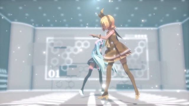 Rin & Len Kagamine - Snobbism (Miku Hatsune Dance)