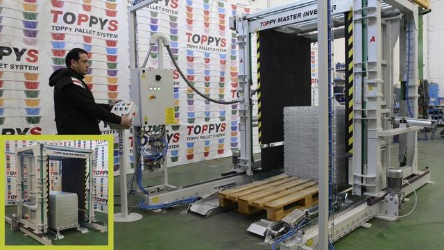 Инвертор паллет - Toppy - Master Inverter - Bottles