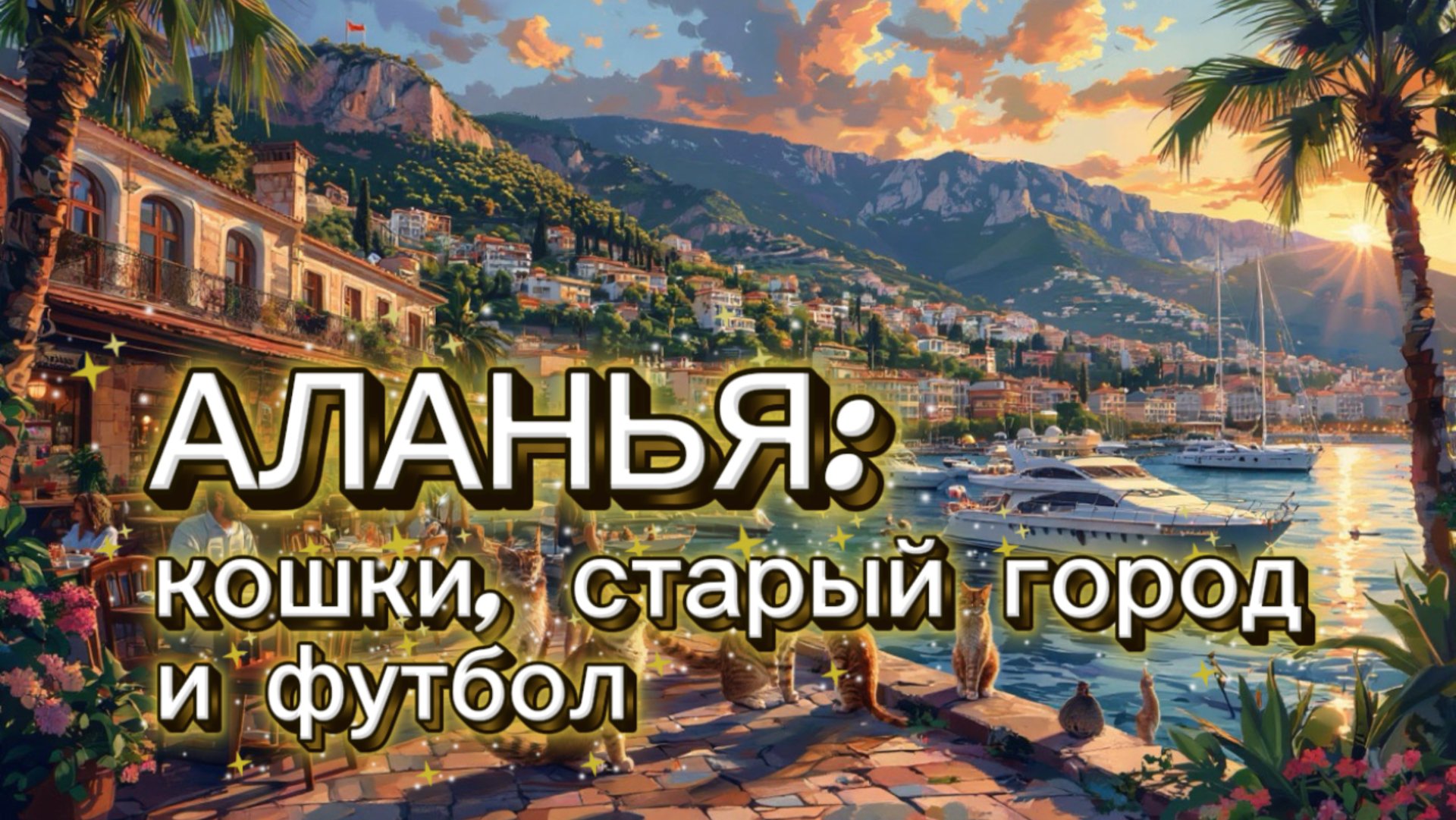 Аланья: кошки, старый город и футбол.