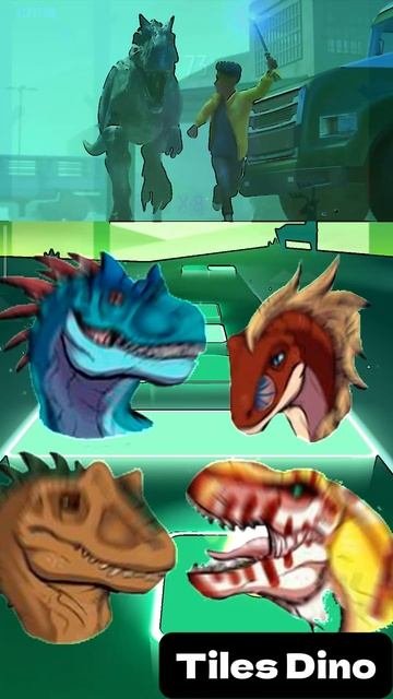 КТО САМЫЙ КРУТОЙ? - Мультики про Динозавров уровень 59 | МУЛЬТФИЛЬМЫ ДИНОЗАВРЫ в Tiles Hop