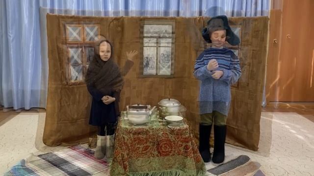 Театральная постановка «И помнит мир спасенный»(группа № 8 _Колокольчики_ воспитатель Тиханова Е.В.)