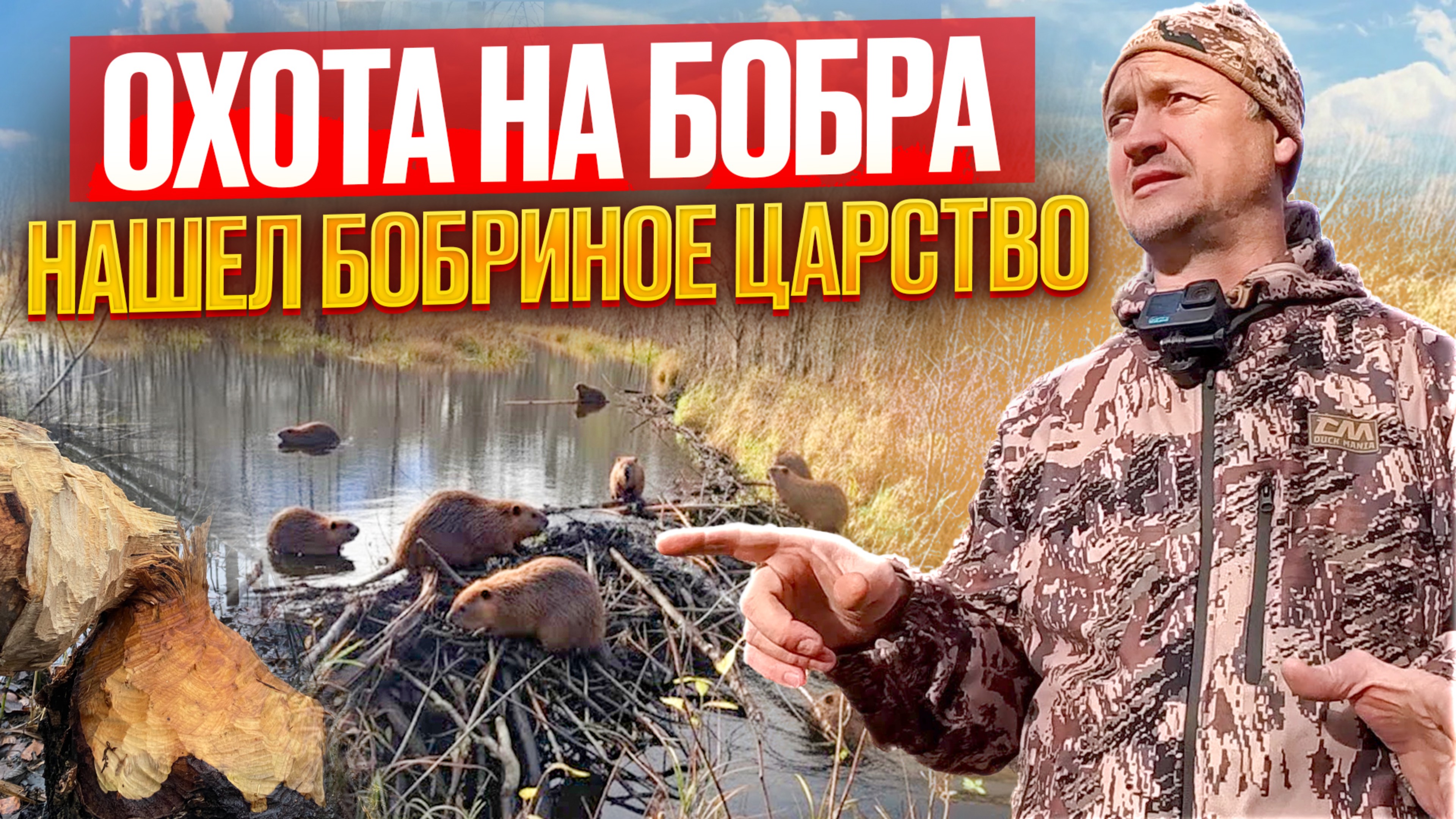 ОХОТА НА БОБРА 2025 // ПОИСК МЕСТ ОБИТАНИЯ // НАШЕЛ БОБРИНОЕ ЭЛЬДОРАДО