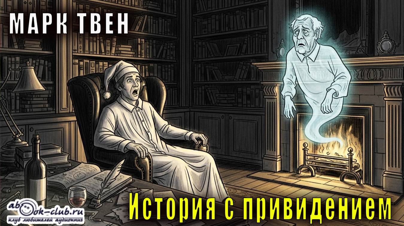 Марк Твен "История с привидением" (рассказ)