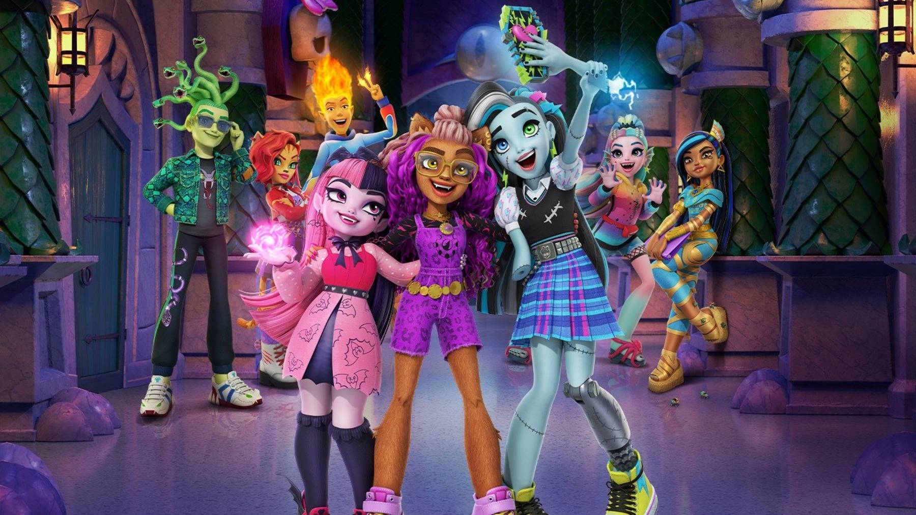 КУКЛЫ МОНСТЕР ХАЙ НОВЫЕ ИГРУШКИ РАСПАКОВКА РАЗВИВАЮЩИЕ МУЛЬТИКИ ДЛЯ ДЕВОЧЕК