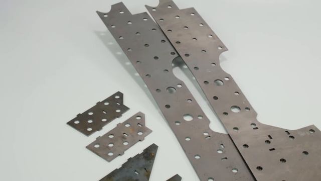 Комплект передних усилителей лонжеронов Нива , Urban (12 деталей) PBK