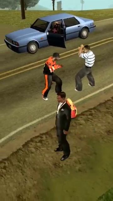 GTA: San Andreas - npc battle Part #46 (←bmyst vs hmyst→)