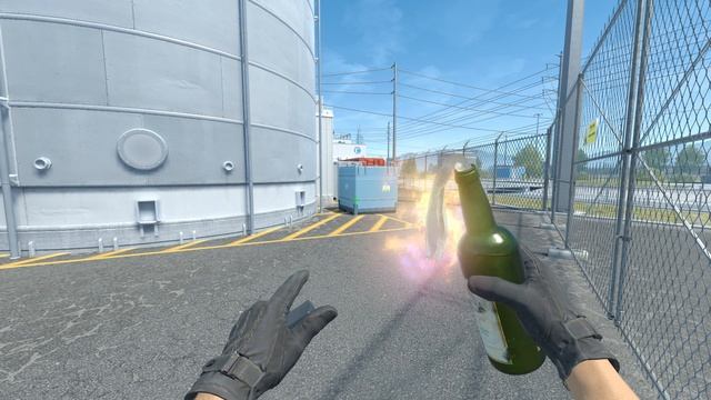 2)  NUKE - Молотов на красный с T-Spawn