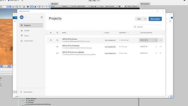 11 Setup_Complete__Download_Project_Files Learn Unity DOTS! (FREE Tutorial Course)