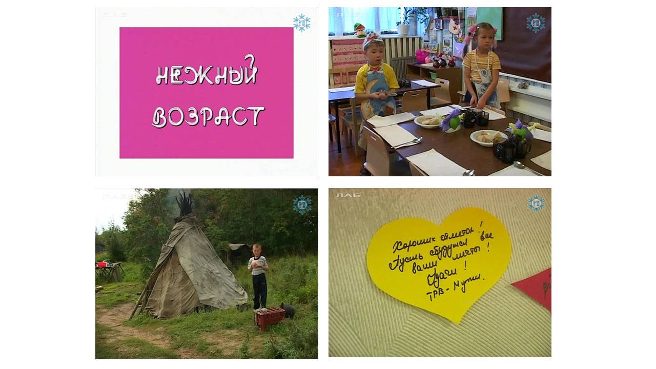 Нежный возраст. Цикловая программа. Автор Юлия Конева. Октябрь 2004 г.