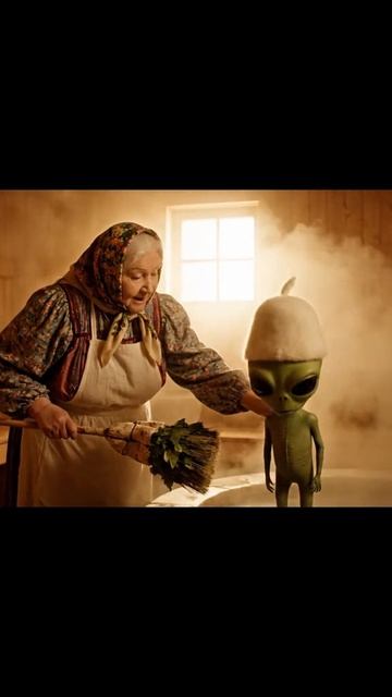 Пришелец в бане