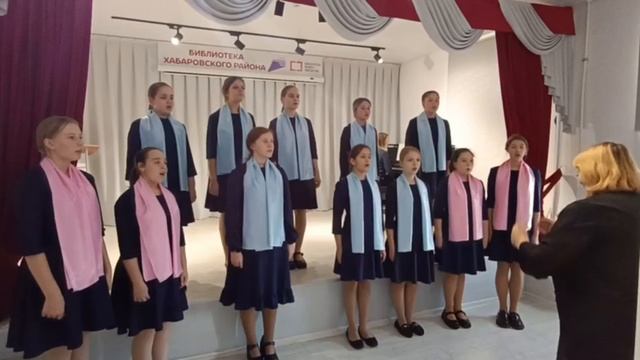 Старший хор МБУДО "Детская школа искусств" с. Чёрная речка Хабаровского МР - Благослови душе