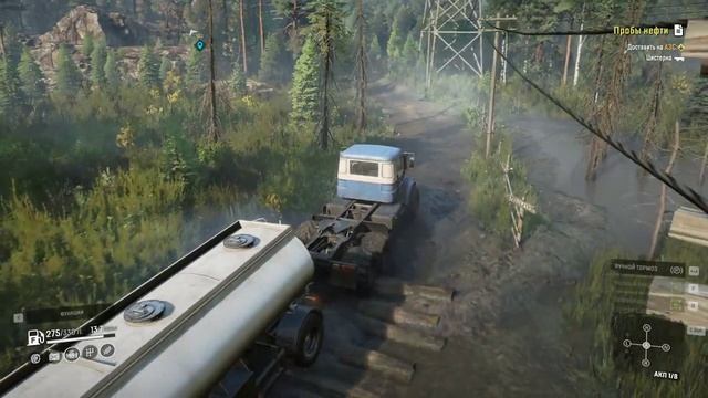 SnowRunner - ТАЙМЫР - ПОРУЧЕНИЕ - ПРОБЫ НЕФТИ #snowrunner