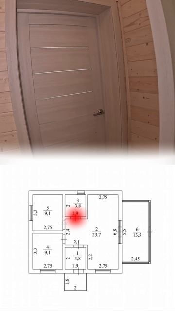 Продается дом 63 м² на участке 8 соток в деревне Передоль.